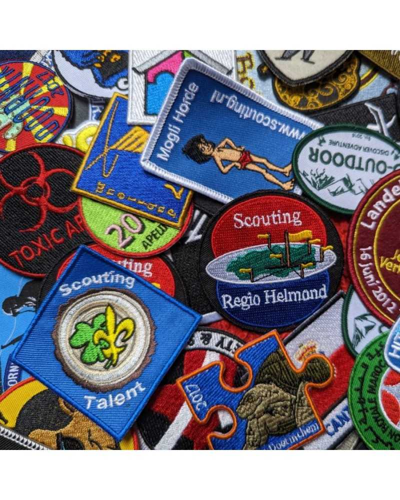 Op Maat Gemaakte Geborduurde Badges & Patches | Hoge Kwaliteit Emblemen ...